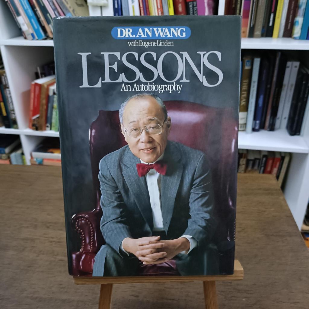 Lessons An Autobiography book by Dr.An Wang with Eugene Linden | Shopee Malaysia