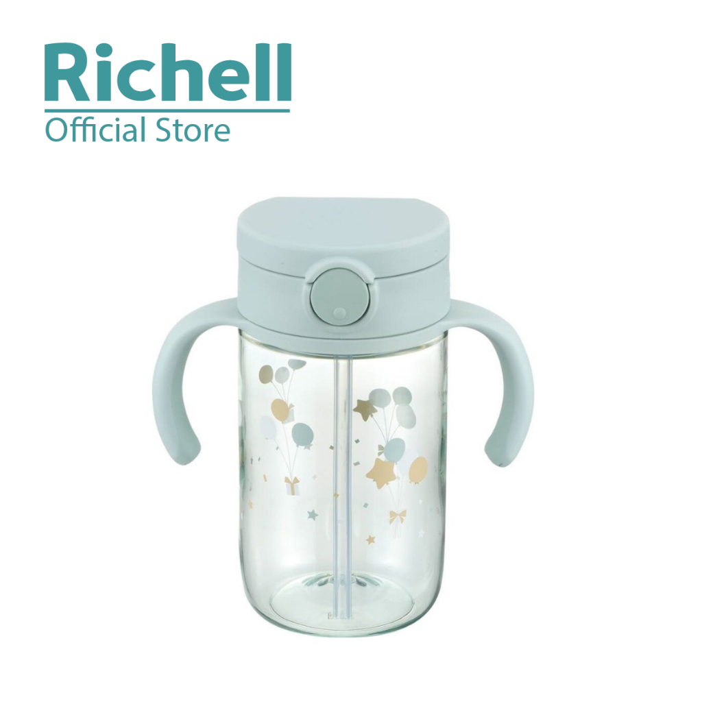 Richell Axstars Straw & Direct Drink Cup Set (320ml) | Shopee Malaysia