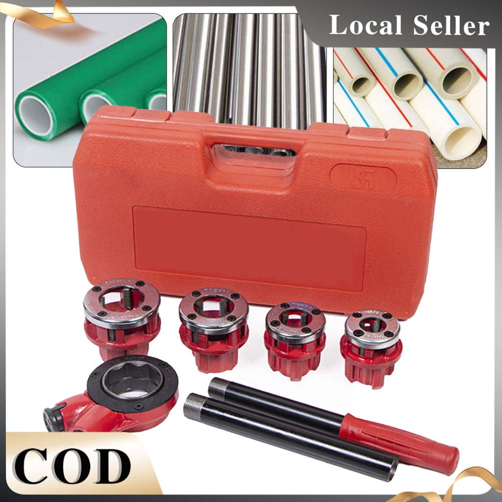 Manual Ratchet Gi Pipe Dies Set Ratchet Pipe Threading Kit Ratchet ...