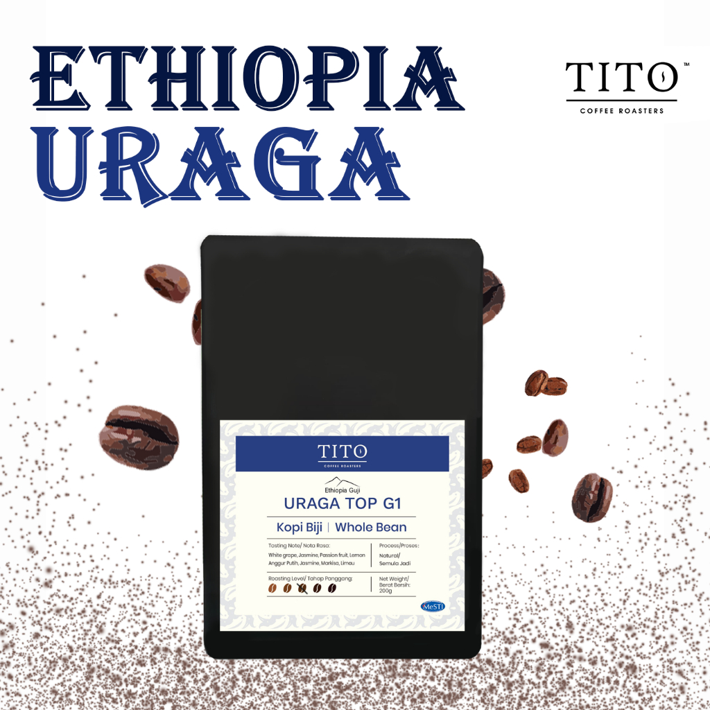 TITO Coffee Roasters - Ethiopia Guji Uraga Top G1 Natural | Single Origin Arabica Coffee Beans ...