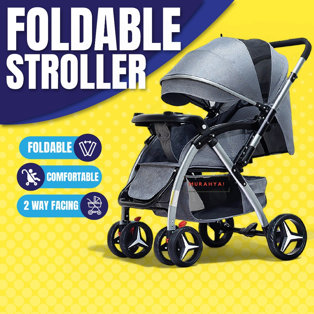Baby Stroller murah stroller travel kids 2 way kereta sorong baby ...
