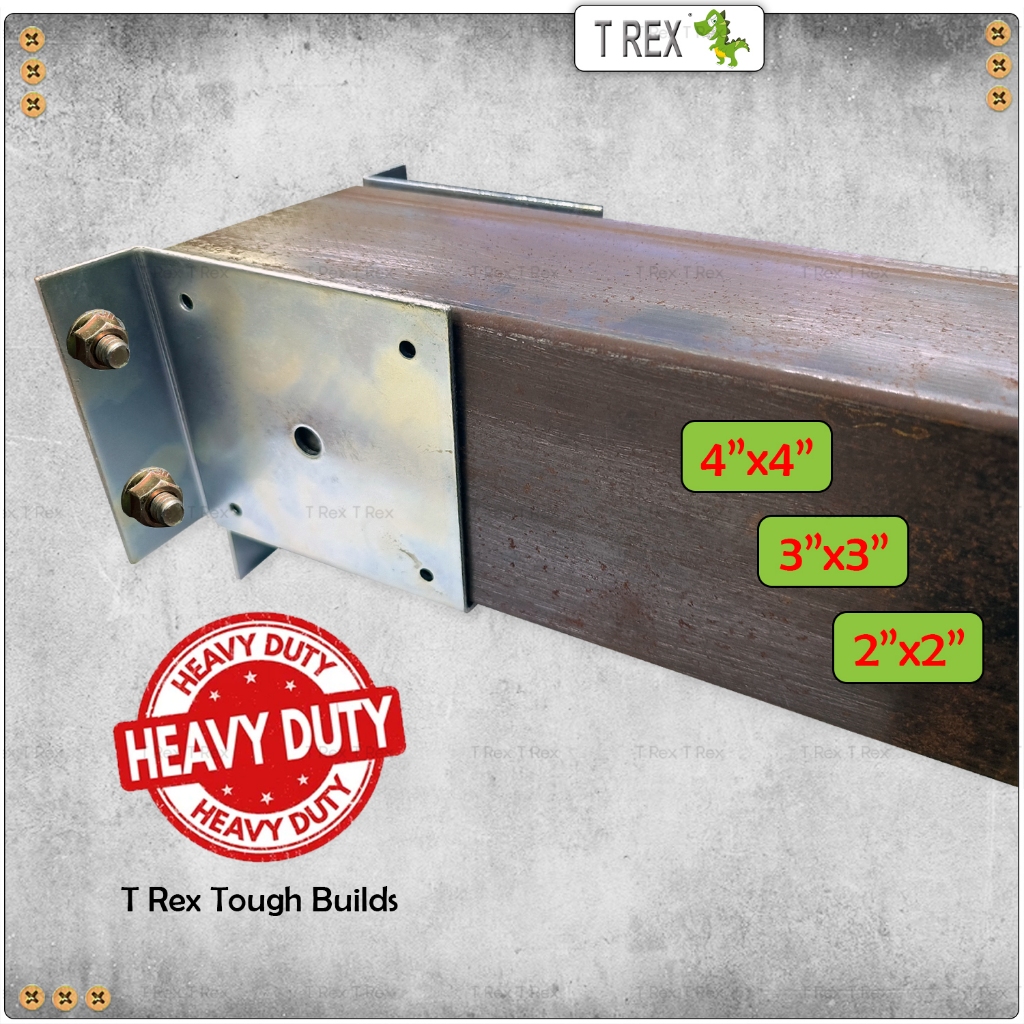 T Rex DIY Heavy Duty Platform Structure Wall Mount Bracket for 2",3",4 ...