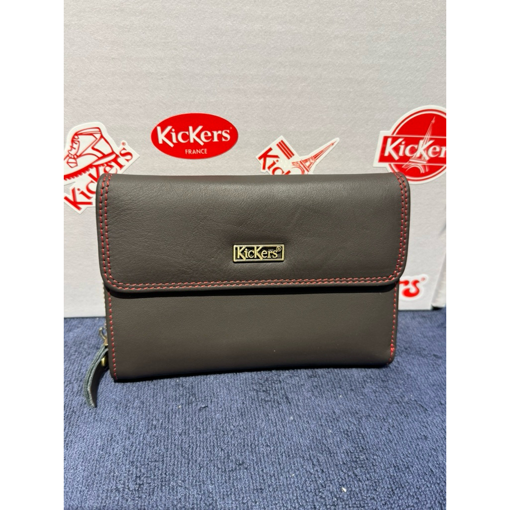 Kickers Genuine Leather Long Purse 💯% Ori ( 50338 ) | Shopee Malaysia