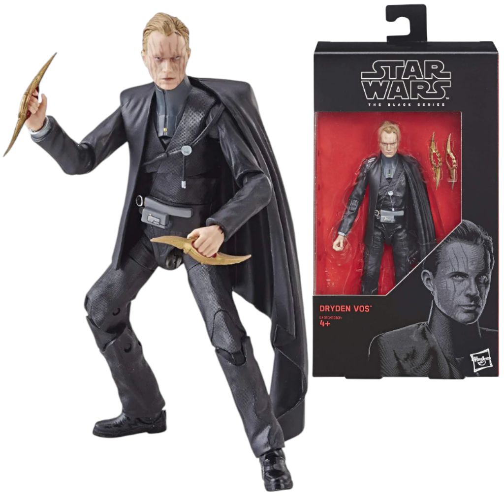 Hasbro Star Wars The Black Series Dryden Vos Deluxe 6-Inch Action ...