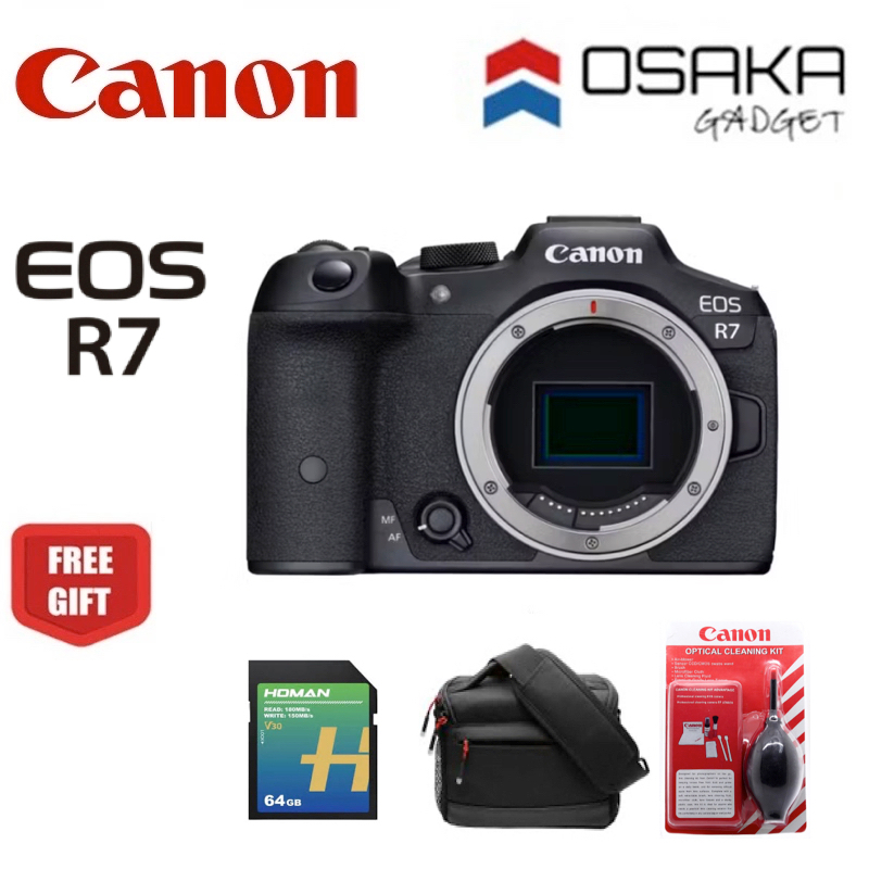 CANON EOS R7 BODY/ KIT Mirrorless Camera RF-S18-150MM IS STM | Shopee Malaysia