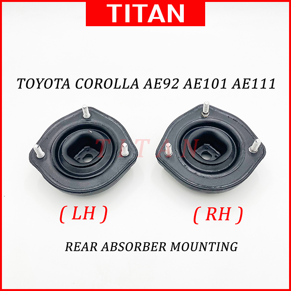 Rear Absorber Mounting 48071-12030 48072-12030 Toyota Corolla Ae92 ...