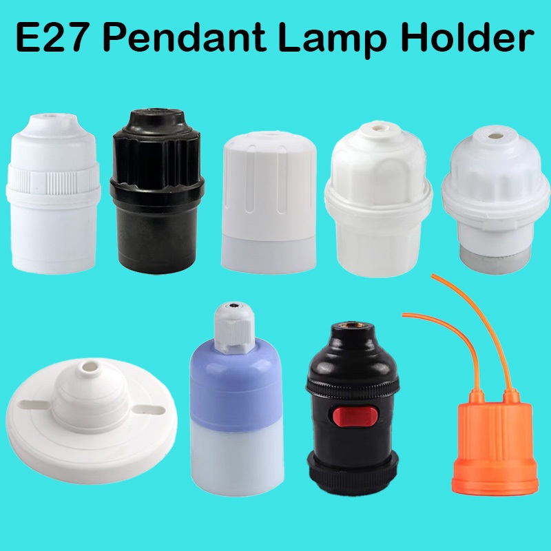 E27 Pendant Lamp Holder Waterproof Ceiling Rose / Pemegang Tapak Lampu ...