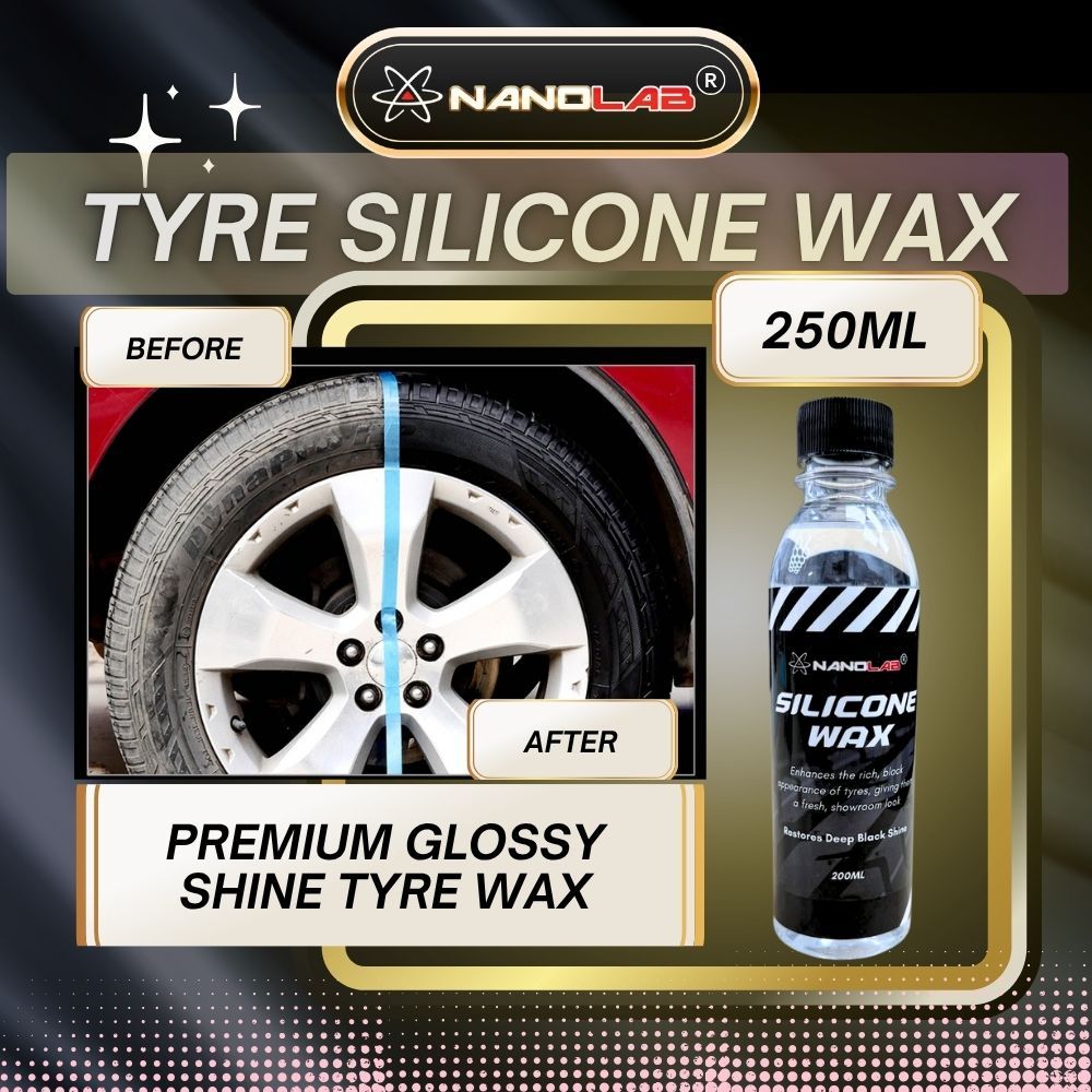 Pro Silicone Wax Tyre Silikon Tayar Polish Tire Wax Silicone Tyre Wax ...
