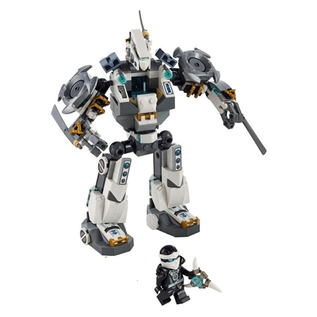 LEGO 70737 Ninjago Possession Zane Titan Mech (Split Built Set) with ...