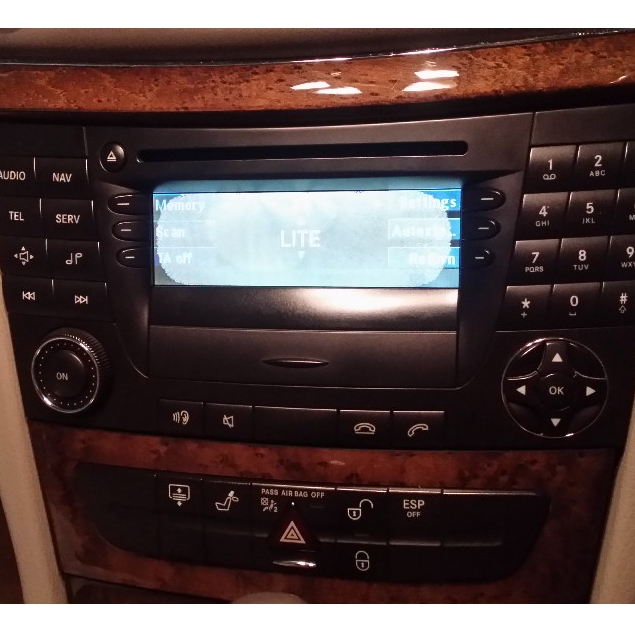 Mercedes W211 Radio Player repair Screen (Fast Repair Service) | Shopee ...