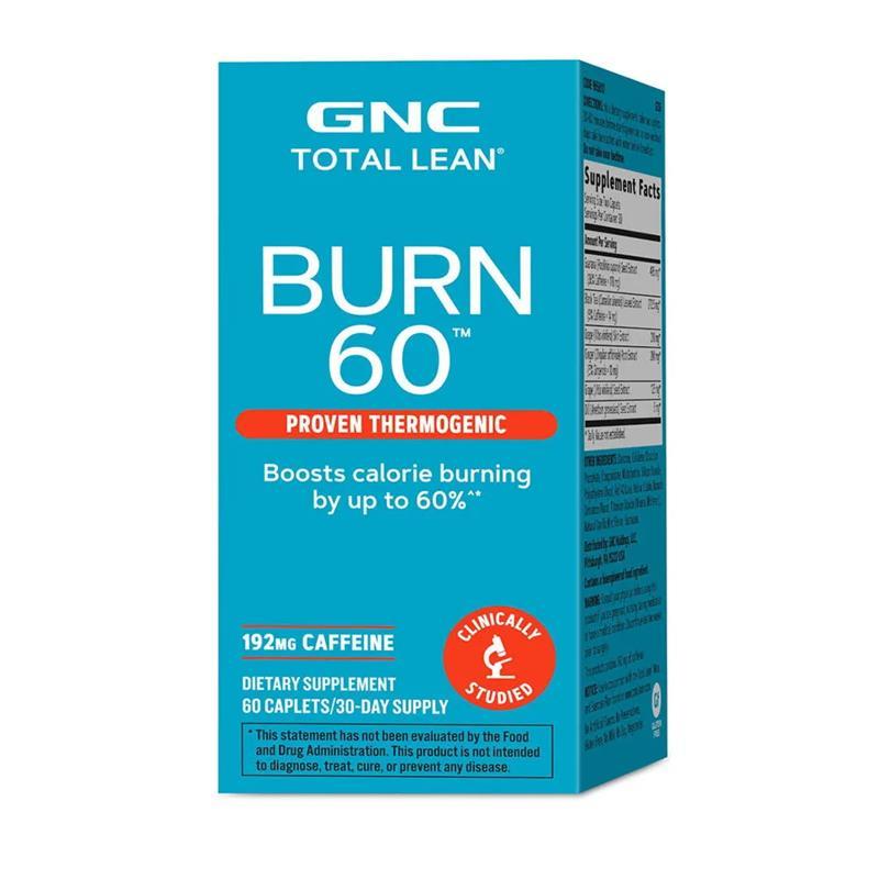 GNC TOTAL LEAN BURN 60 Thermogenic, 60 Tablets | Shopee Malaysia