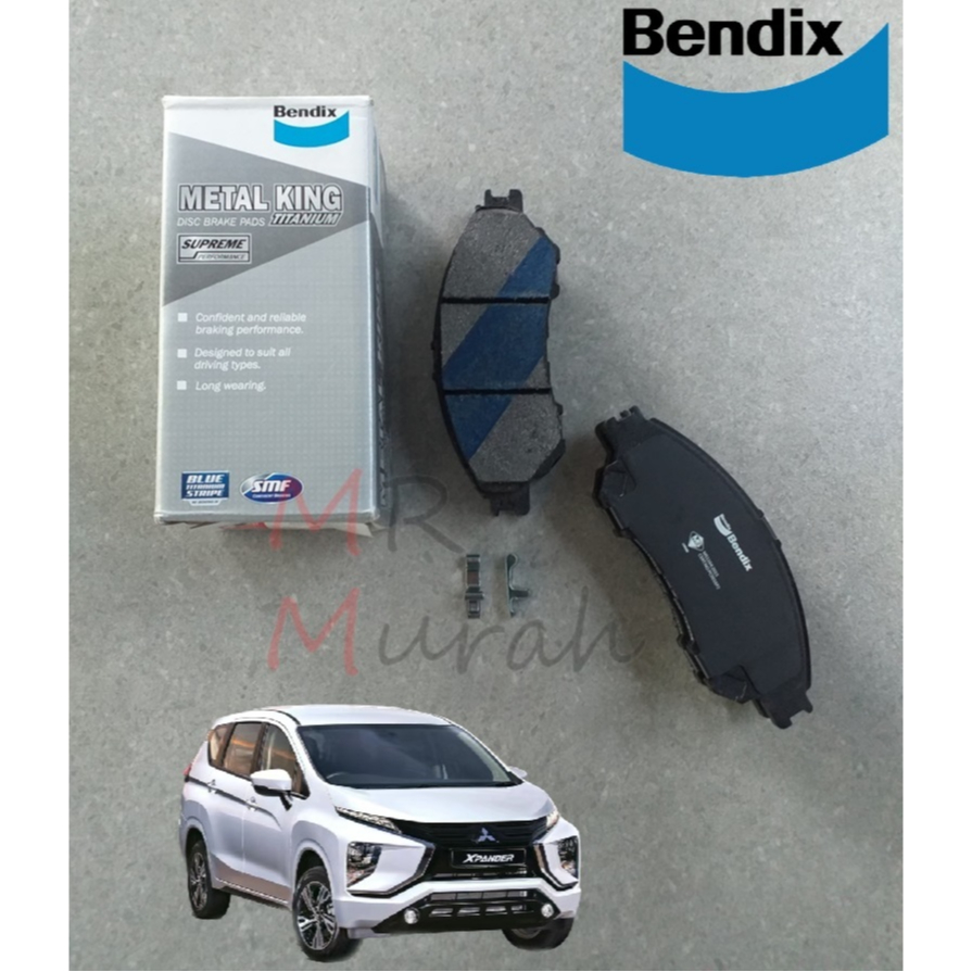 Bendix DB2490 Front Disc Brake Pad Mitsubishi X-Pander 2018 (depan ...