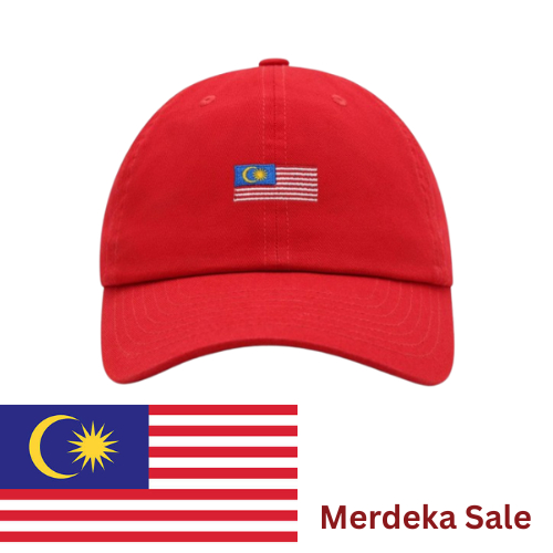 Merdeka Cap with Jalur Gemilang Prints,Captions | Shopee Malaysia