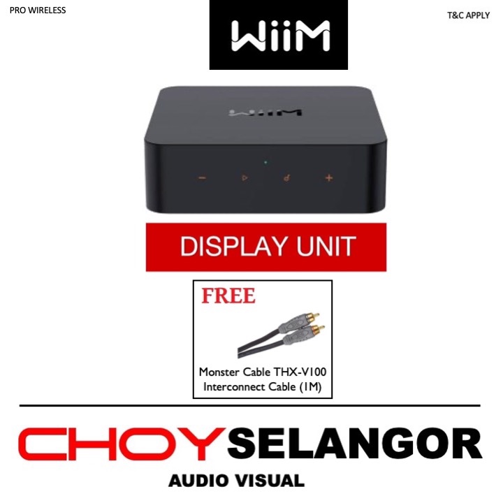 WiiM Pro Wireless Audio Streamer Display Unit | Shopee Malaysia
