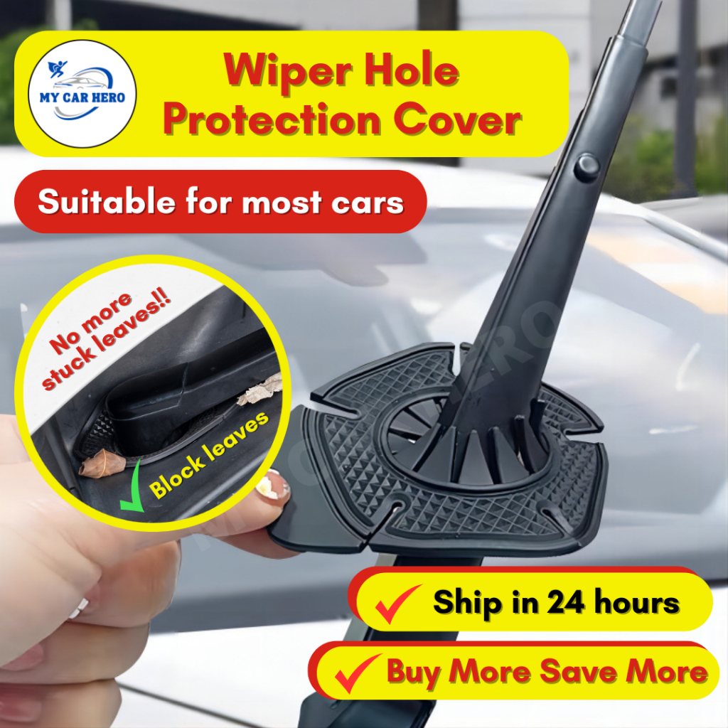 Universal Car Wiper Hole Protection Cover Compatible with Most Car ...