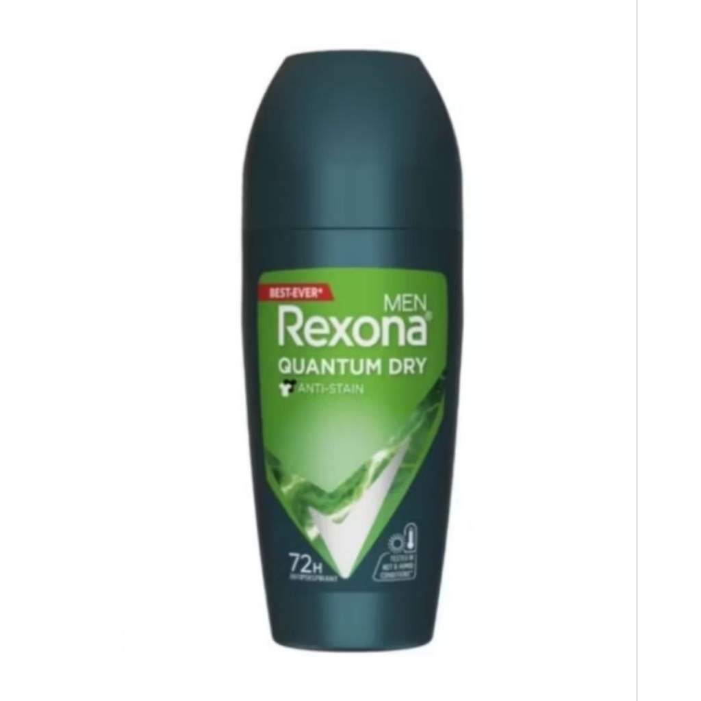 Rexona Men Motion Activated Quantum Dry antiperspirant deodorant in a ...
