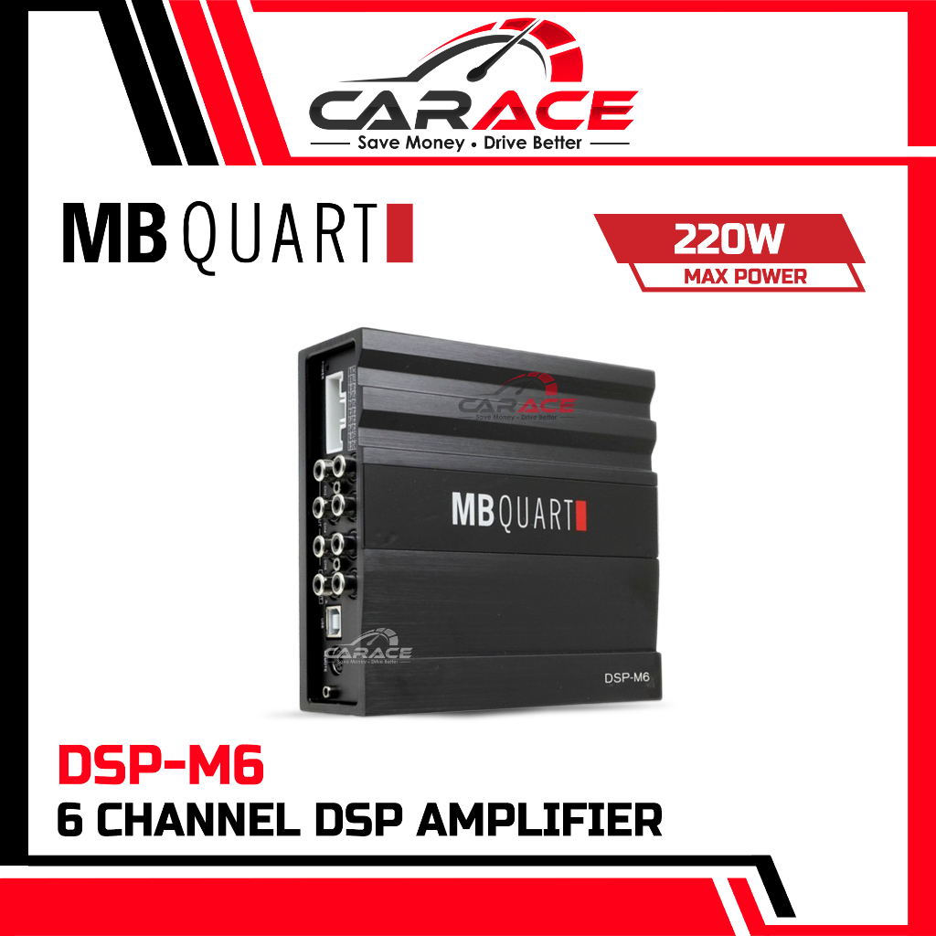MB Quart 6 Channel DSP Digital Signal Processor Built n Amplifier DSP-M6 | Shopee Malaysia