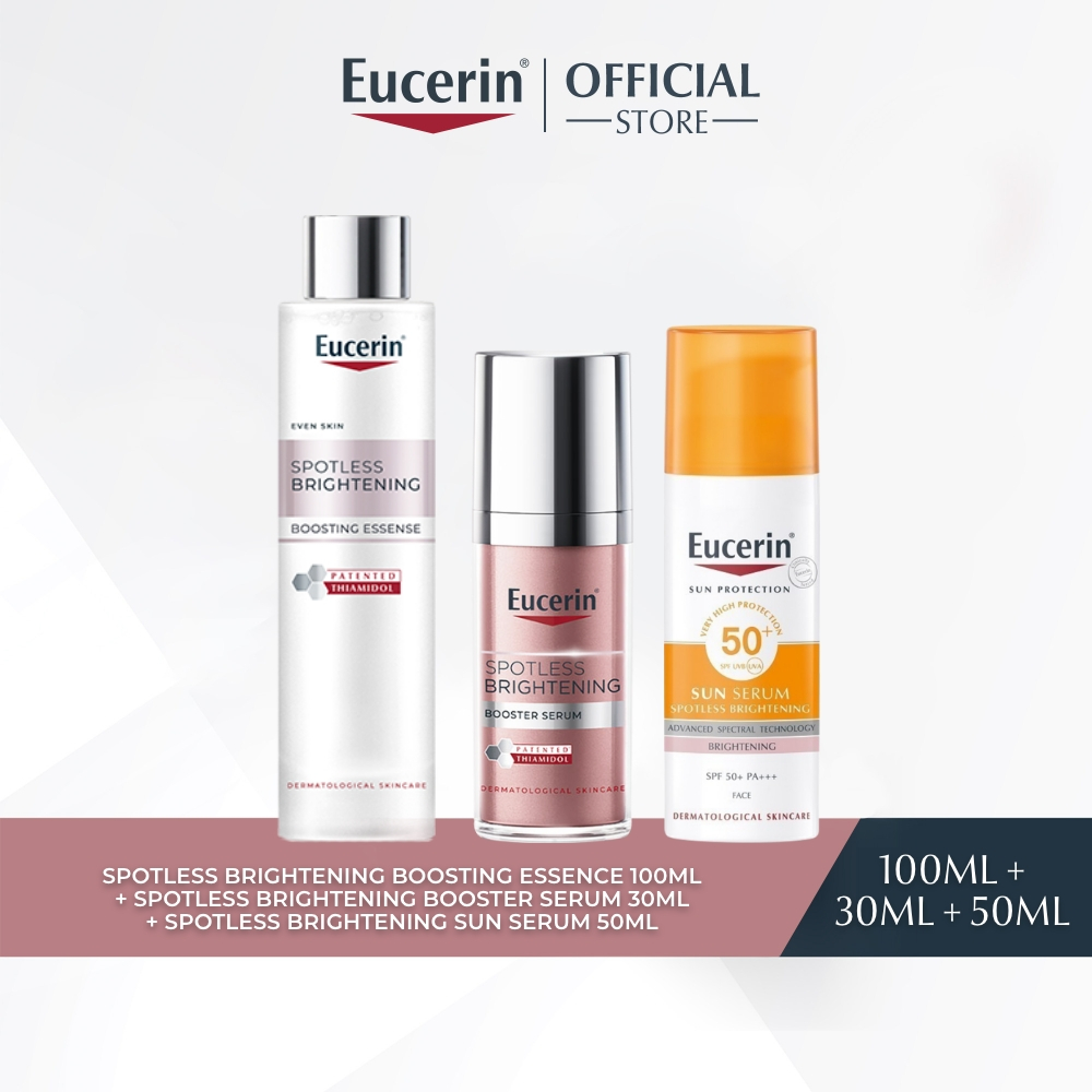 Eucerin Spotless Brightening Boosting Essence 100ml + Booster Serum ...