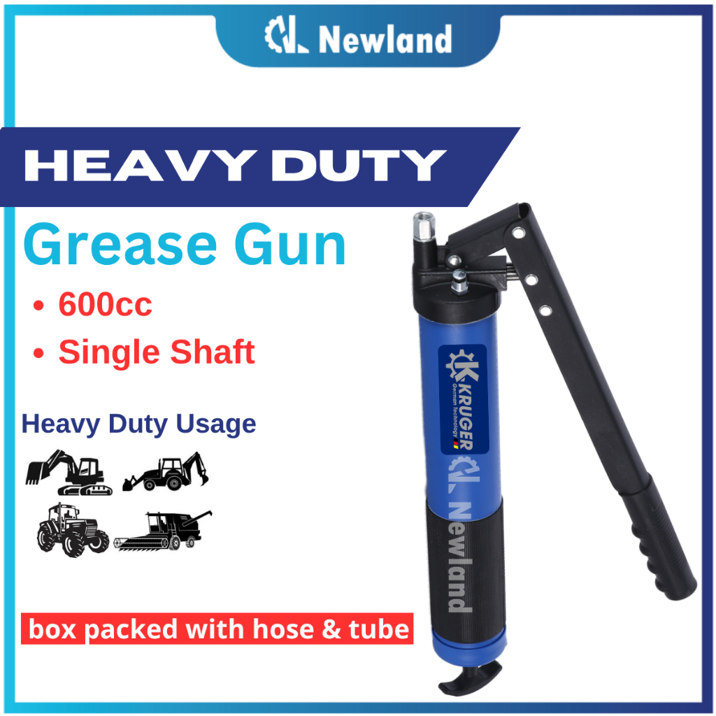 Heavy Duty Grease Pump Single Shaft / Grease Gun / Pam Gris - 600cc ...