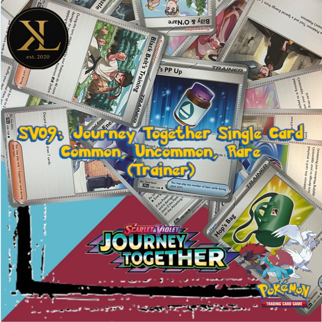 Pokémon TCG: SV9 Journey Together - Common, Uncommon and Rare (Trainer) | Shopee Malaysia