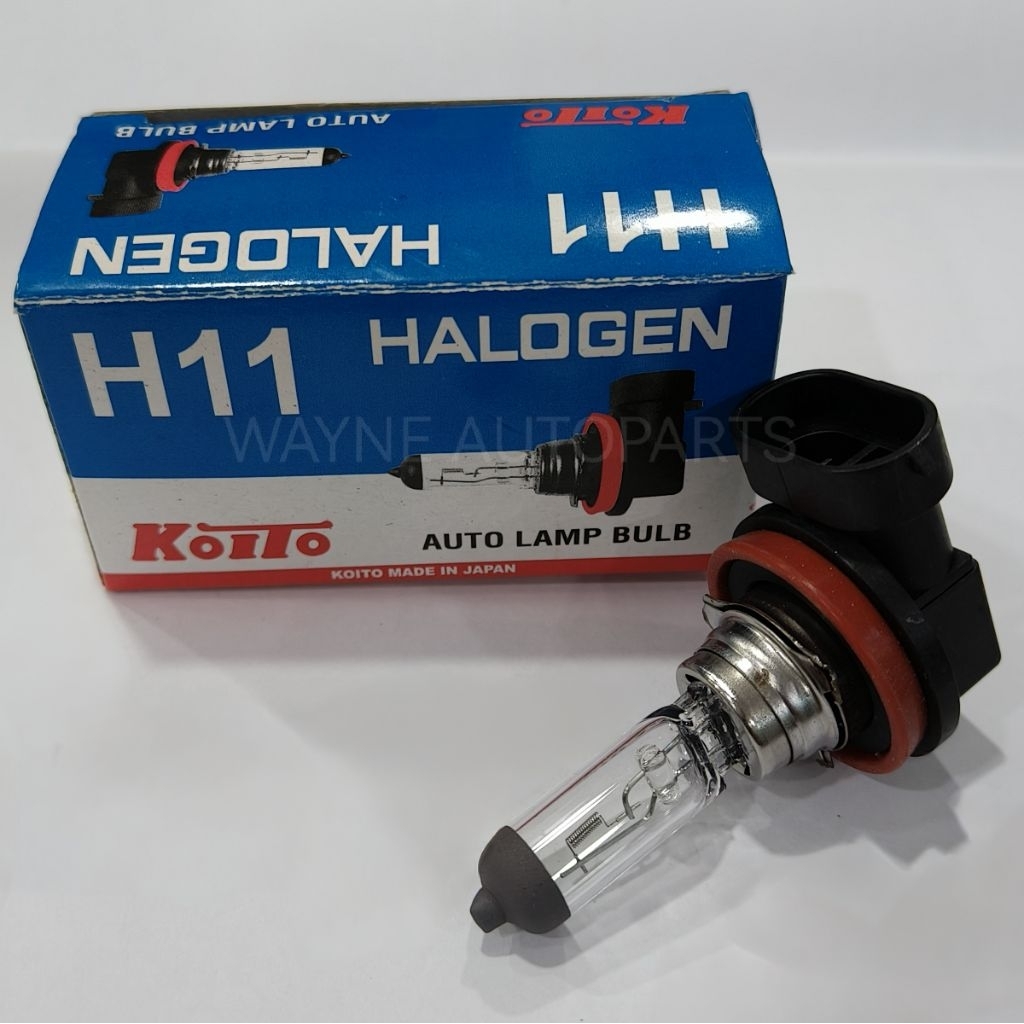 KOITO H11 HALOGEN BULB 12V 55W MADE IN JAPAN | Shopee Malaysia