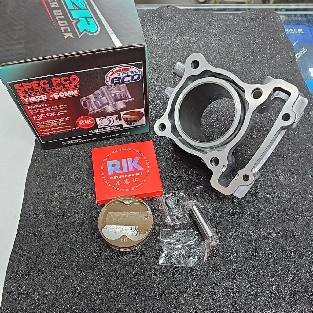 KZR Racing YAMAha Y16ZR Spec PCO Racing Block Set Nvx Nmax R15V3 Y16 ...