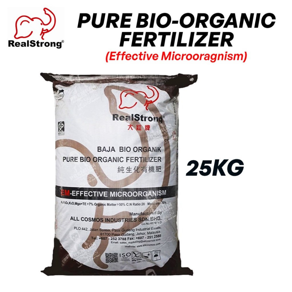 (+-25KG) REAL STRONG BAJA PURE ORGANIC | Shopee Malaysia