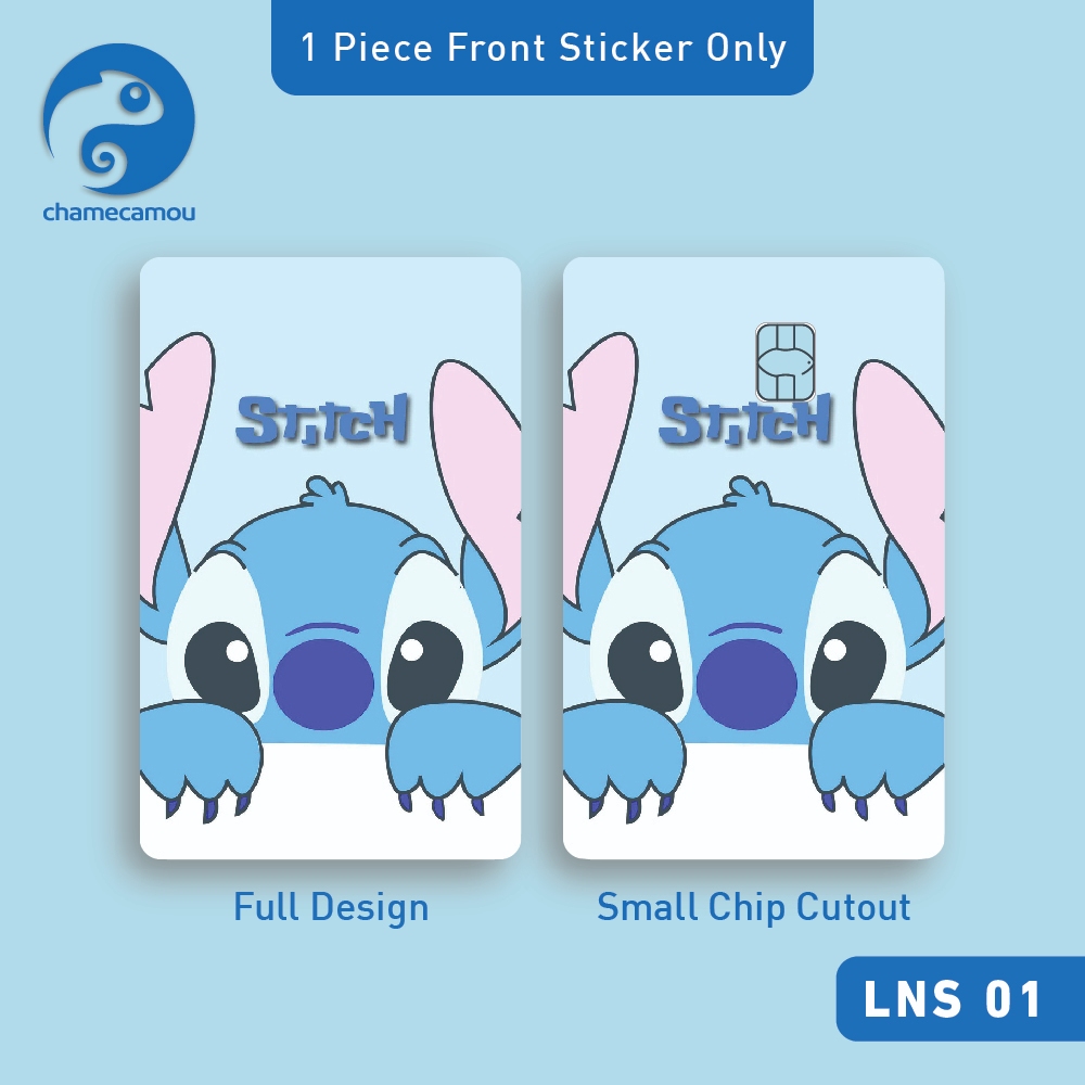 Lilo and Stitch - Sticker For ATM Bank Credit Debit Access ID Room Key ...