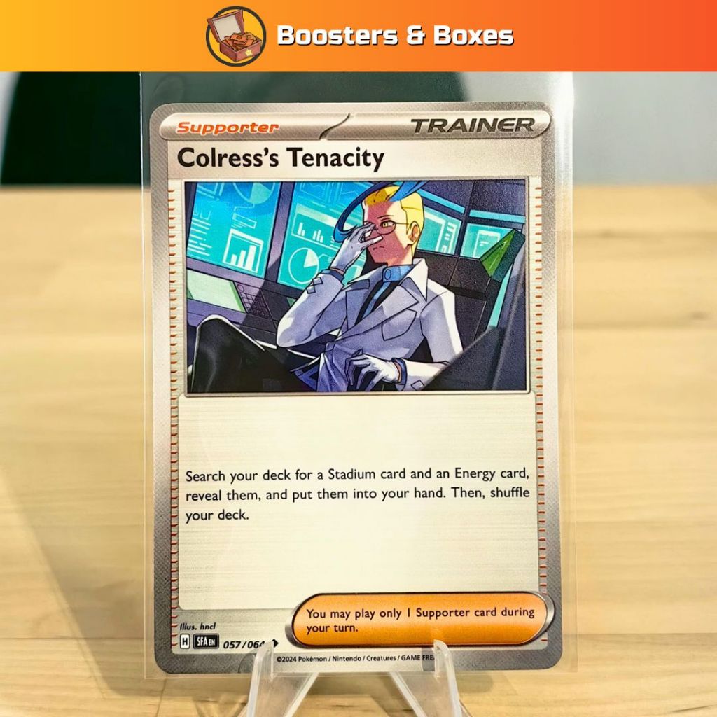 Colress's Tenacity (057/064) [Scarlet & Violet: Shrouded Fable ...