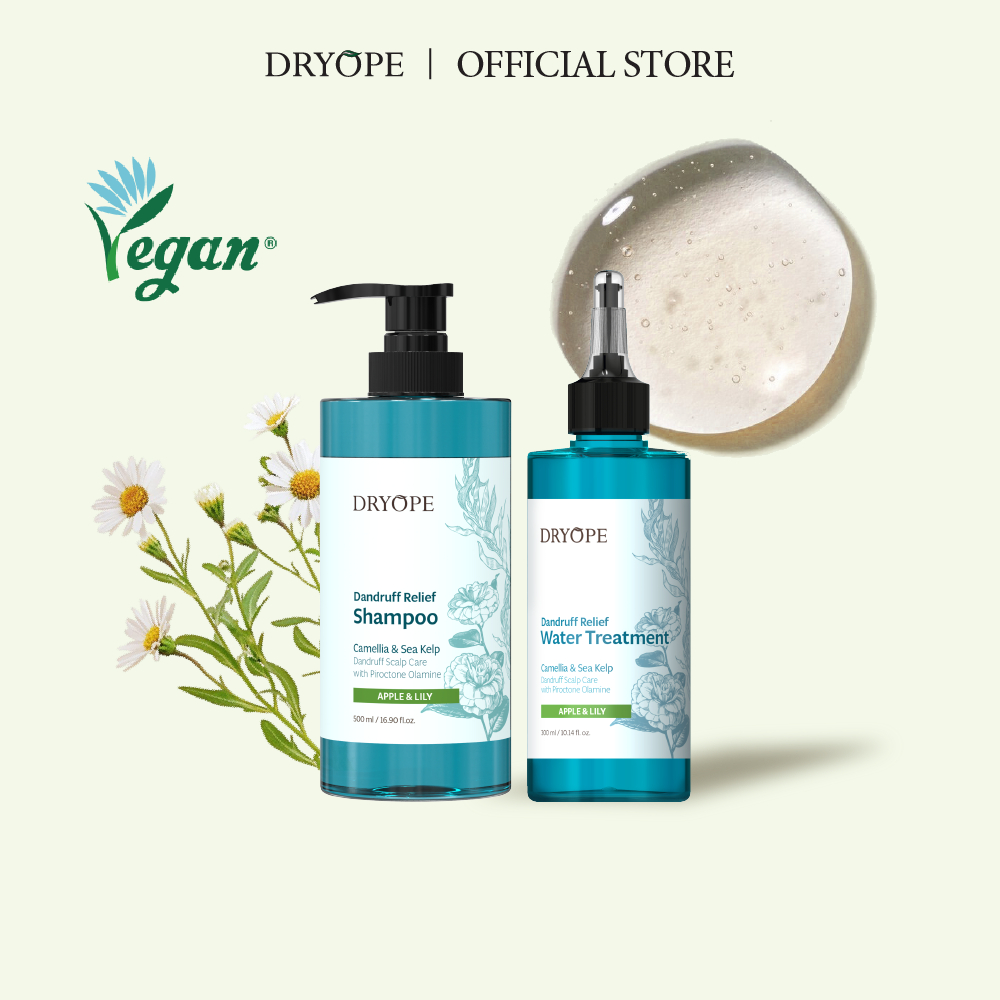 DRYOPE Dandruff Relief Shampoo + Treatment Set | Shopee Malaysia