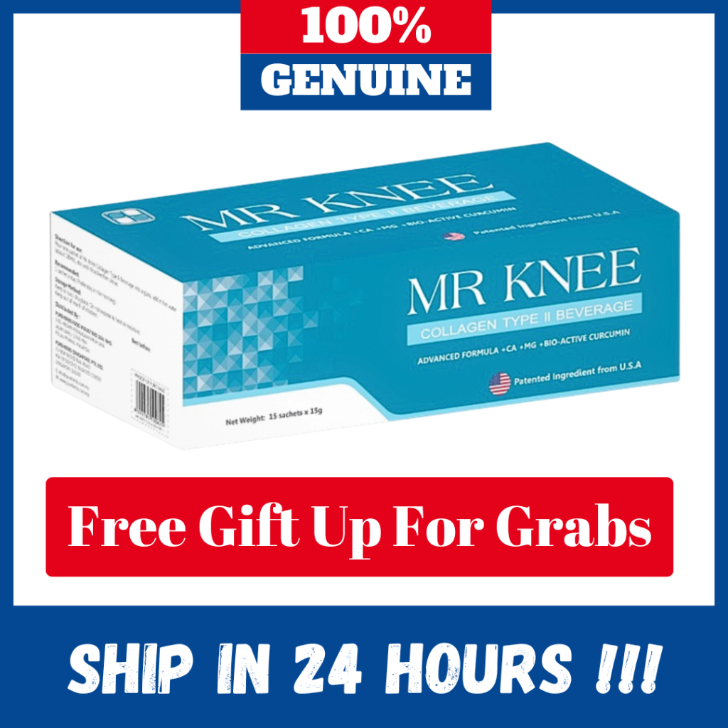 Pureherbs Mr Knee Collagen Type II Beverage 15s ( Joint Pain ) | Shopee ...