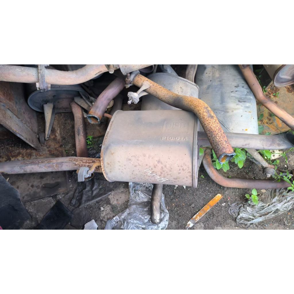 PROTON SAGA BLM REAR MUFFLER EKZOS MUFFLER (USED) | Shopee Malaysia