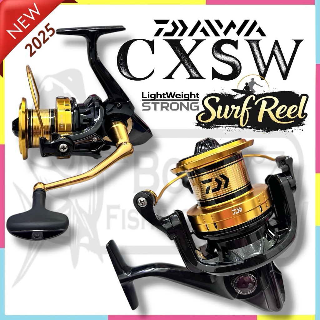 2025 DAIWA CX SW SURF REEL 5000 5500 CASTING MESIN PANTAI FISHING REEL ...