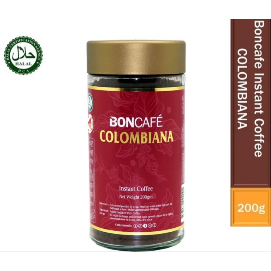 Boncafe Colombiana Instant Coffee (200g) | Shopee Malaysia