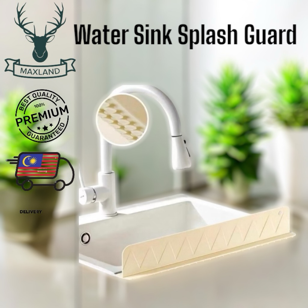 Pengawal Percikan Sinki Airr Water Sink Splash Guard for Kitchen ...