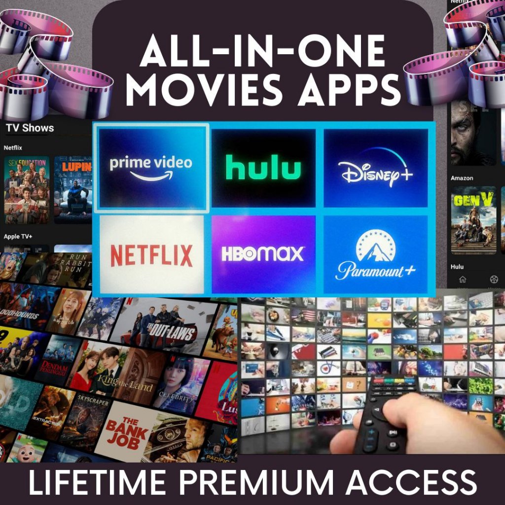 ⭐MOVIE APPS All-IN-ONE LIFETIME PREMIUM SERVER!!⭐⭐ | Shopee Malaysia