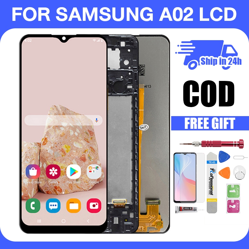 Original LCD for Samsung A02 LCD Display Touch Screen Digitizer For ...