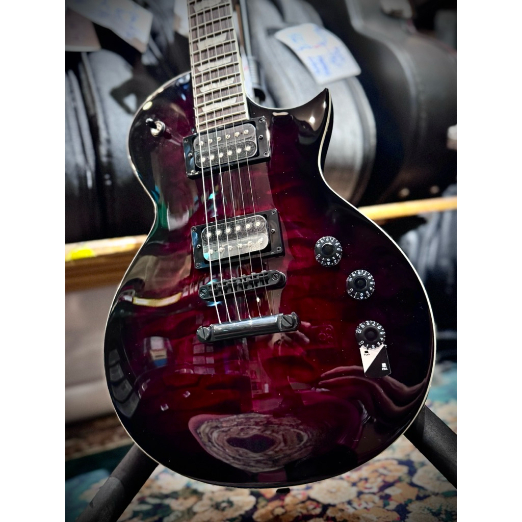 ESP LTD Eclipse EC-256QM Electric Guitar - See Thru Black Cherry ...