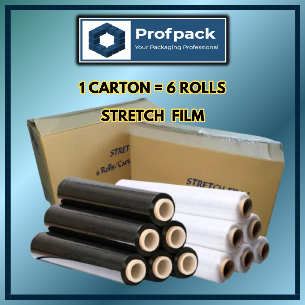 (1 Carton) 8 Rolls Stretch film 500mm Wholesale Price 8 Variation ...