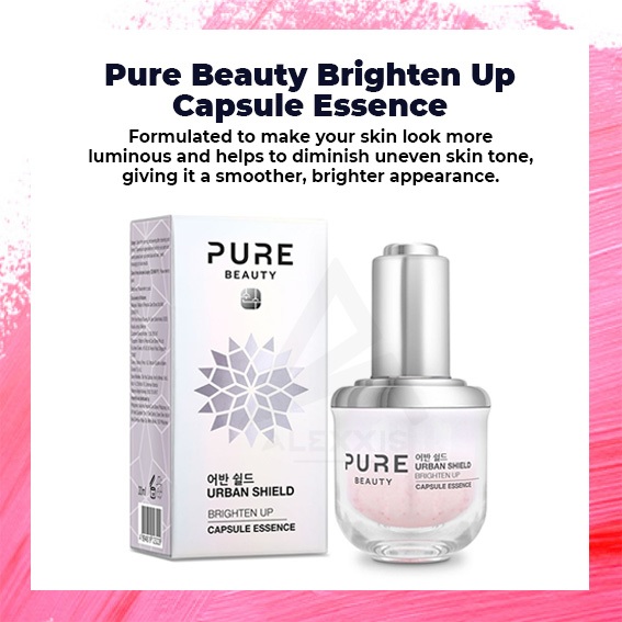 Pure Beauty Urban Shield Brighten Up Capsule Essence 30ml (Expiry: 07 ...