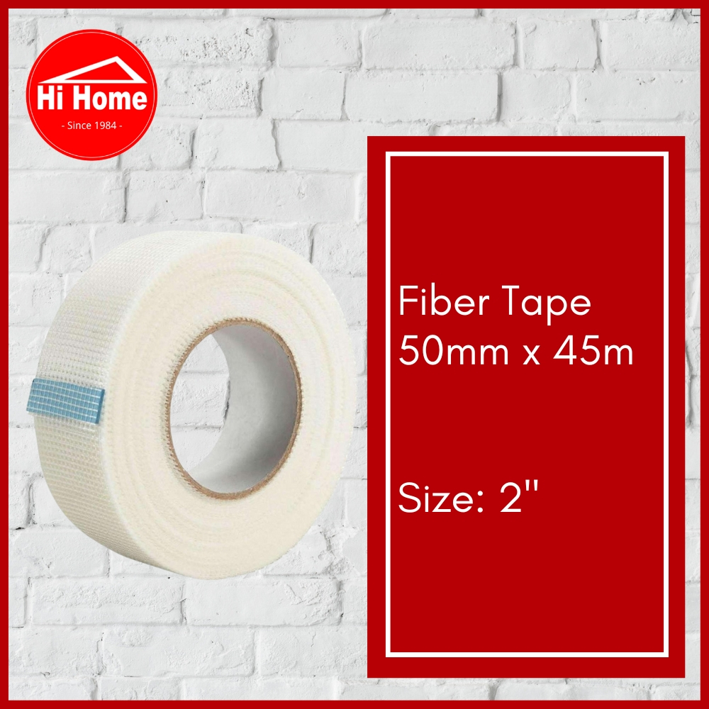 Fibre Tape 50mm X 45m Self Adhesive Fiber Tape Fiberglass Mesh Tape ...