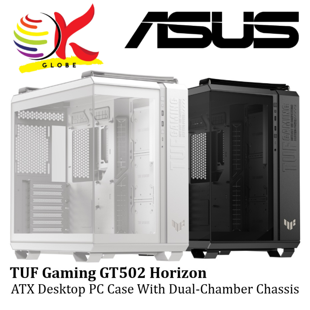 ASUS TUF GAMING GT502 HORIZON ATX DESKTOP CASING / CASE WITH DUAL ...