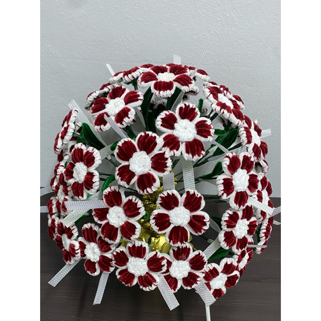 bunga telur kawat bulu (50pcs /1 pahar) | Shopee Malaysia