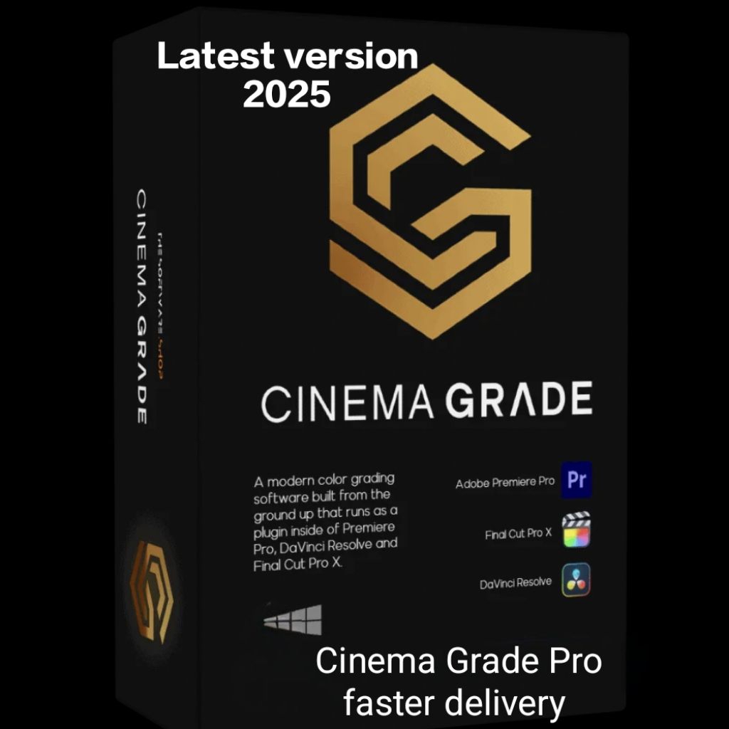 [Ready to stock] Cinema Grade Pro Software Latest version 2025 | Shopee ...