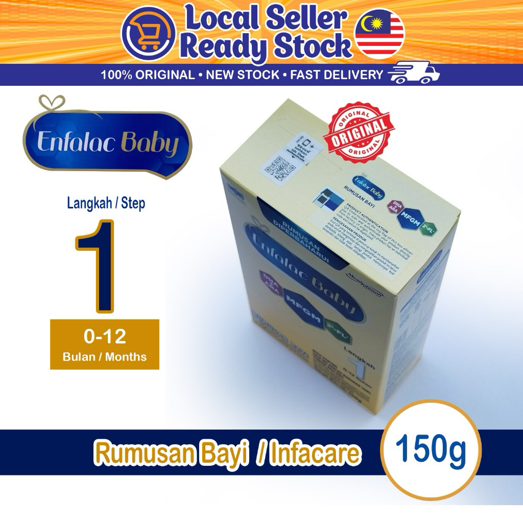 Enfalac Baby Step 1 150g (Exp:01/2026) | Shopee Malaysia