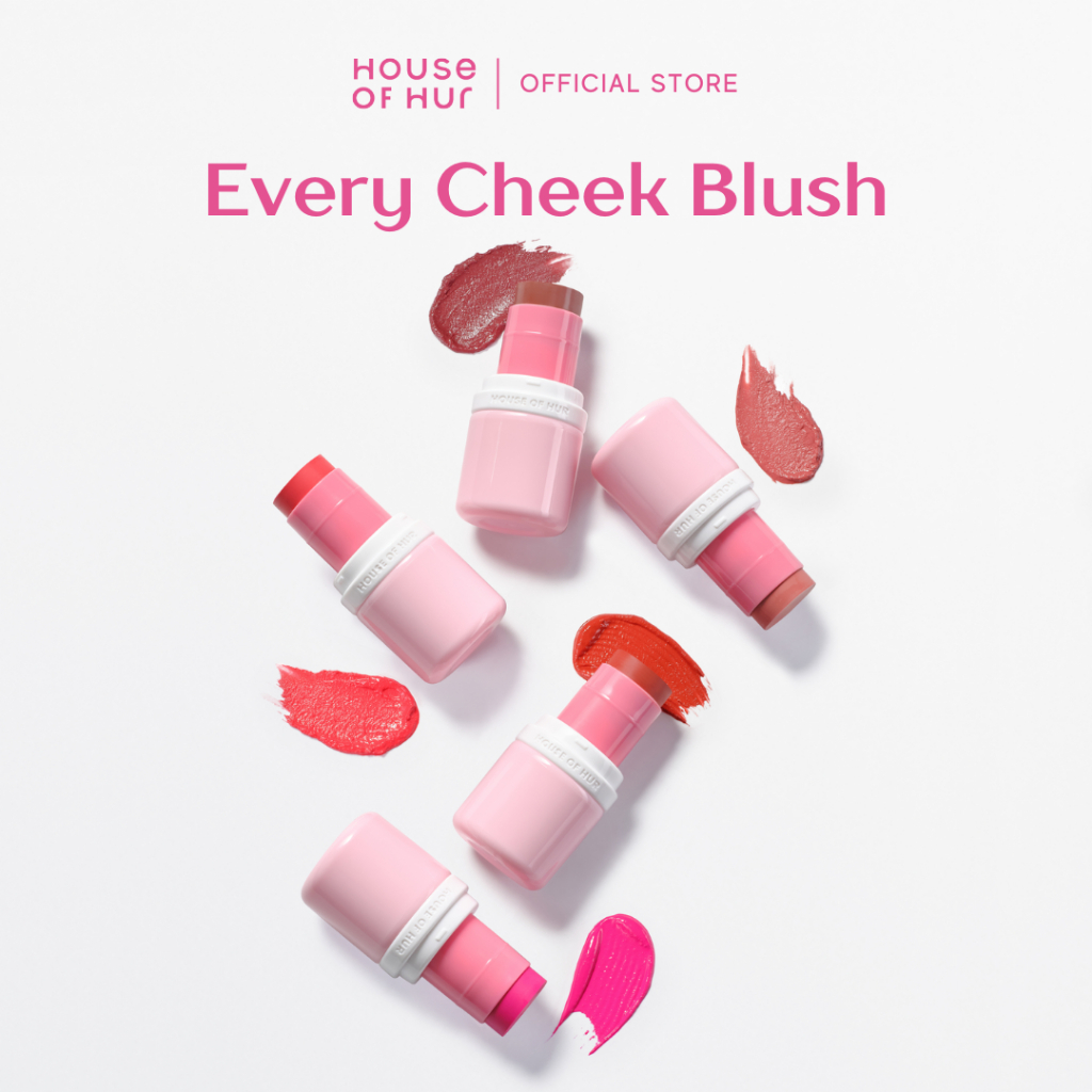 House of Hur Every Cheek Blush 6.5g - 5 Colors - Creamy Stick Blush for ...