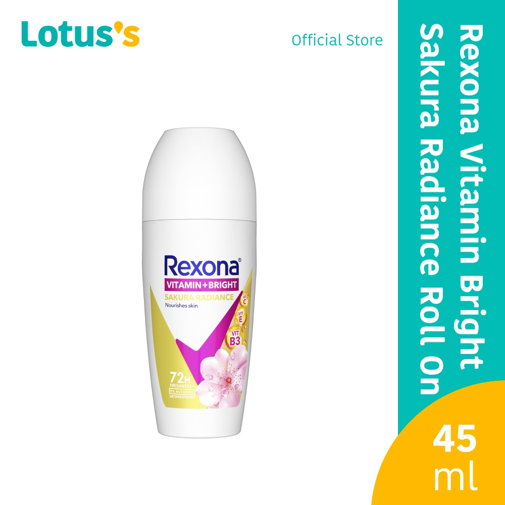 Rexona 48hr Anti-Perspirant Advanced Whitening Fresh Sakura 45ml ...