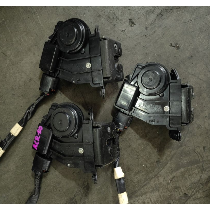 TOYOTA ESTIMA ACR50 REAR BONNET LOCK ANH20 REAR BONNET LOCK USED FROM ...