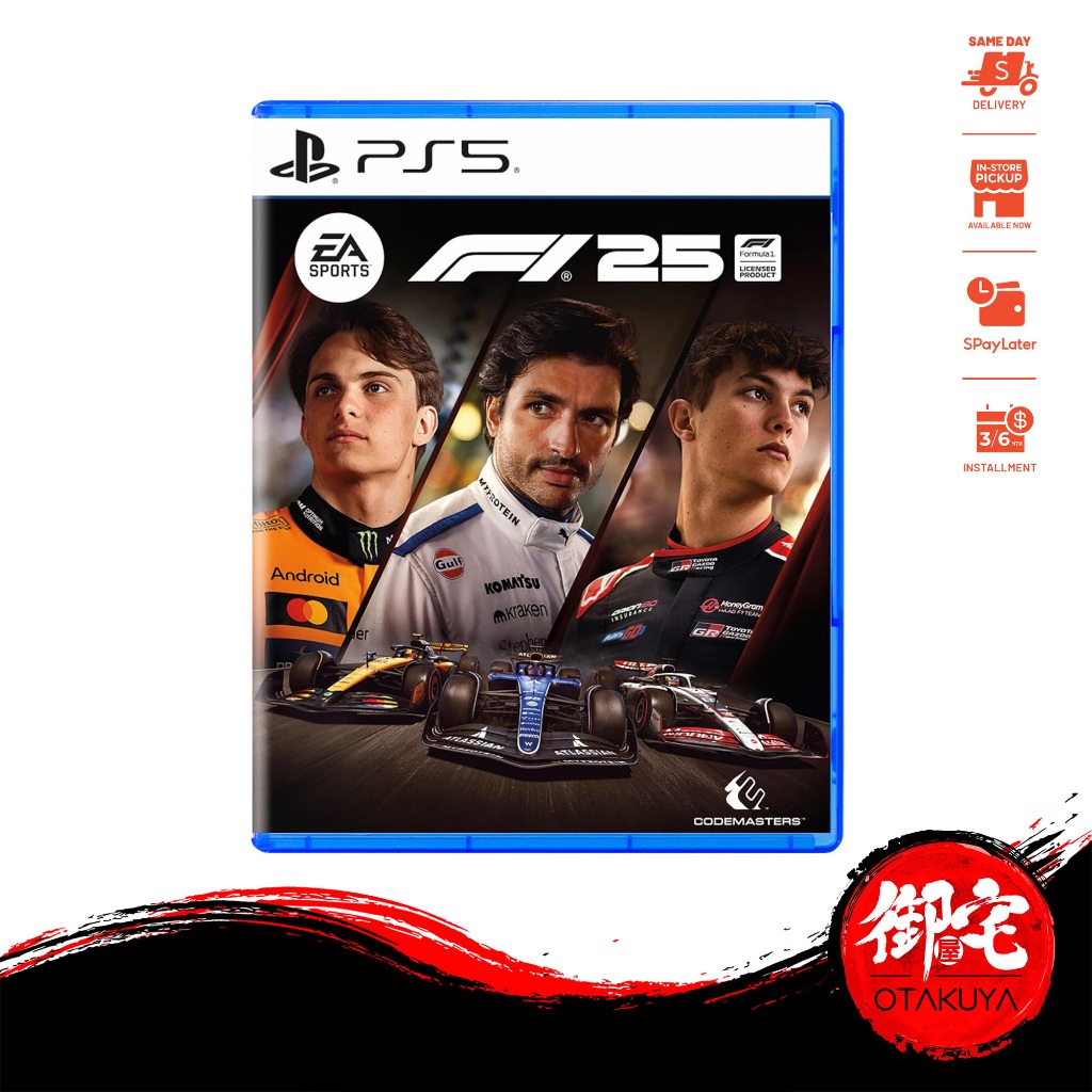 【9.25 SALE】PS5 F1 2025 (English Chinese Multilingual Version 中英文合版 ...