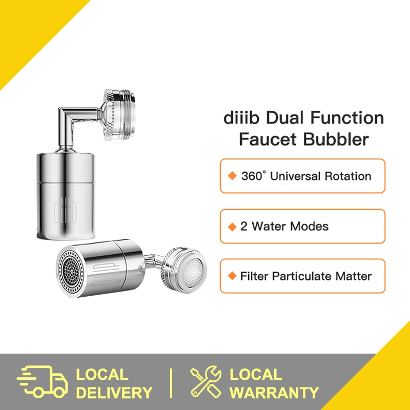 Diiib Kitchen Faucet Bubbler Aerator Water Diffuser Bubbler 360° Zinc ...
